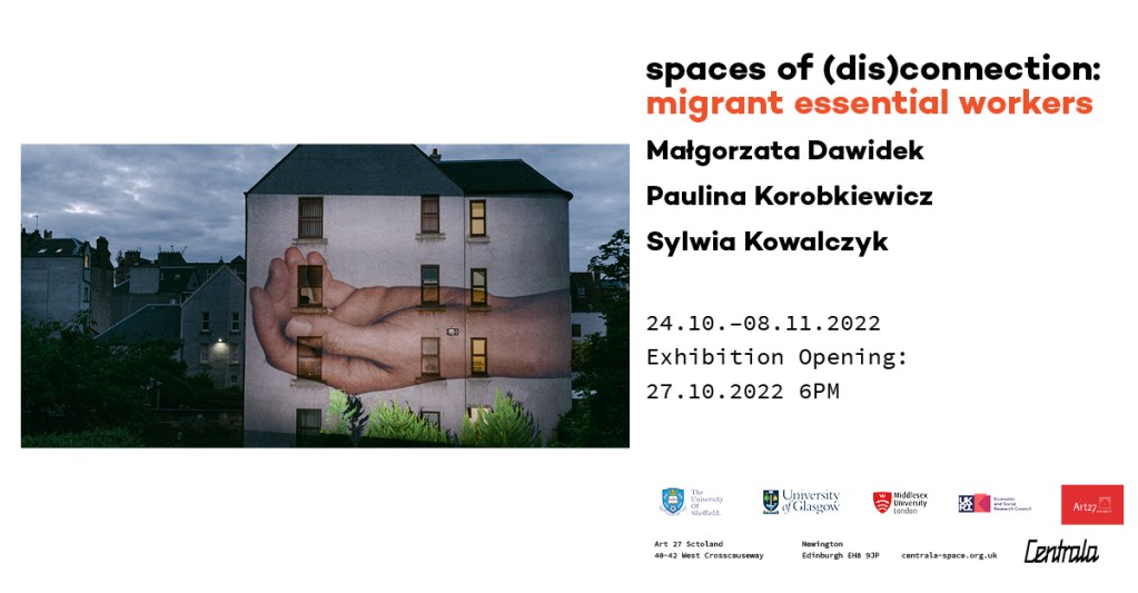 Exhibition launch in Edinburgh - Migrant Essential Workers